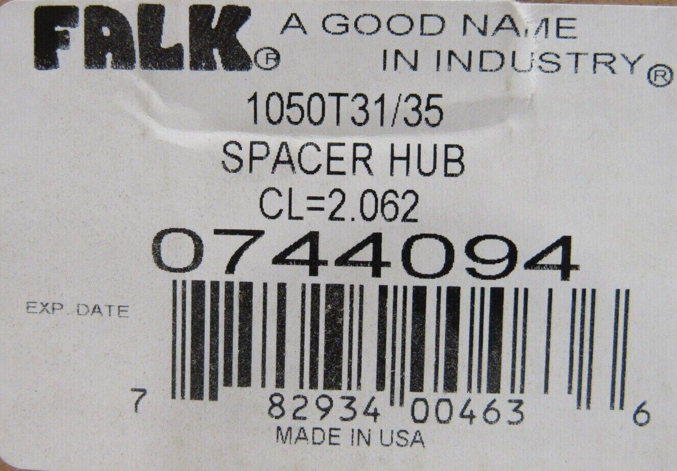 NEW FALK 0711610 SPACER ASSEMBLY 1050T31 0744094 0744094 0775807 ...
