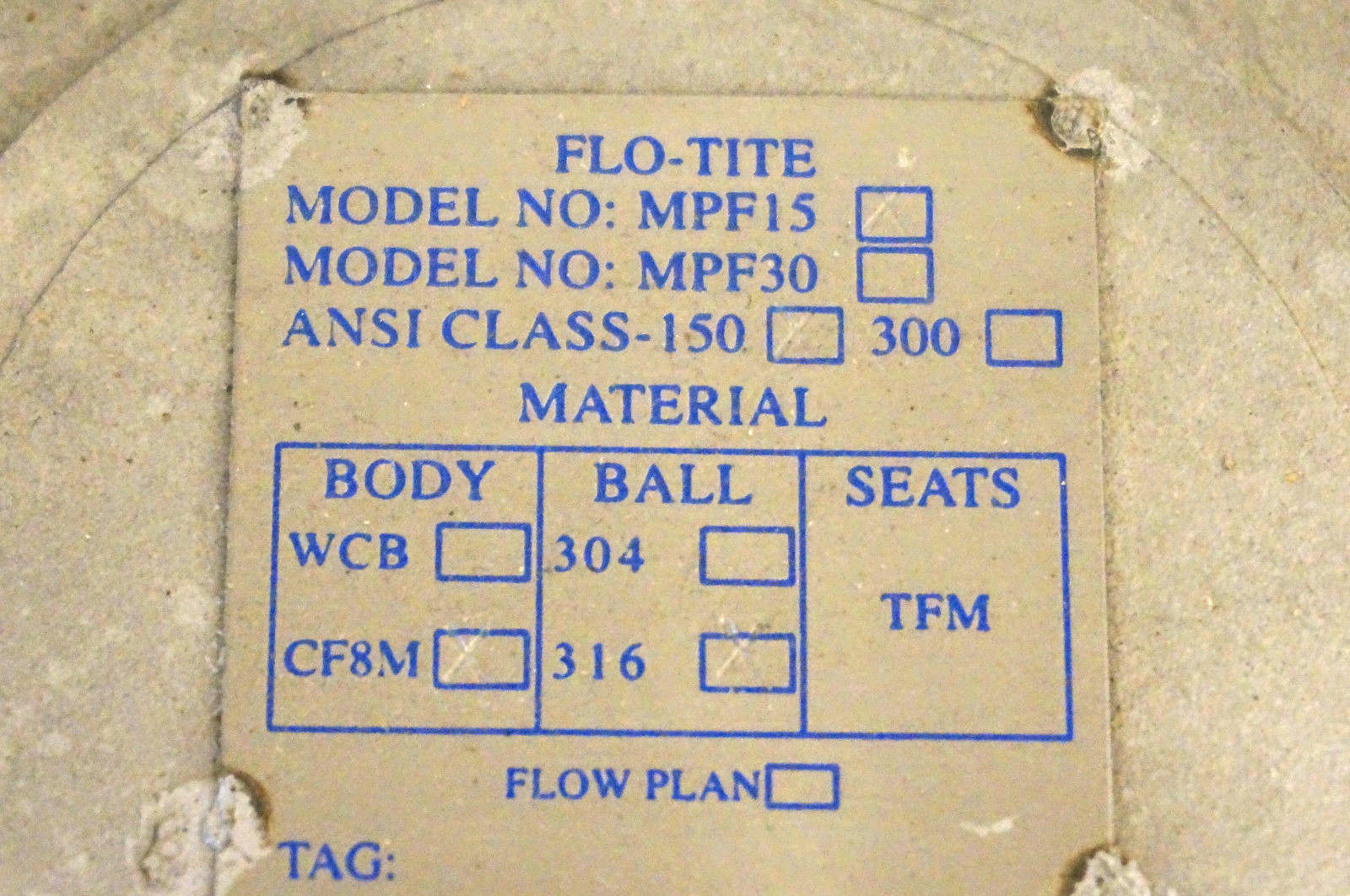 NEW FLOMAX FL-1250DA PUMP FL1250DA W/ FLO TITE MPF15 VALVE - SB ...