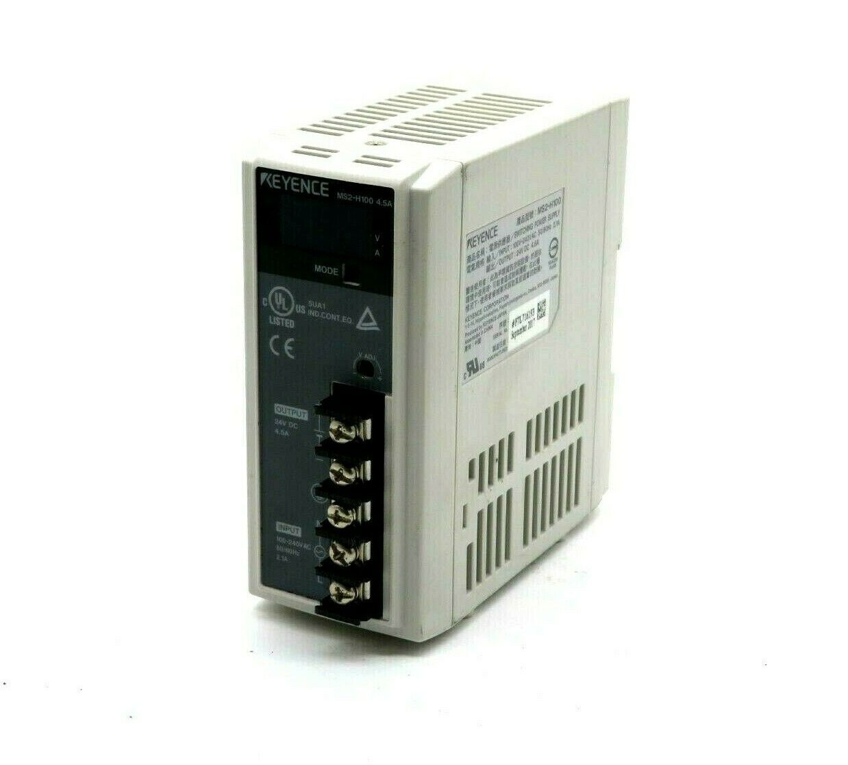 NEW KEYENCE MS2-H100 POWER SUPPLY 4.5A MS2H100 - SB Industrial Supply, Inc.