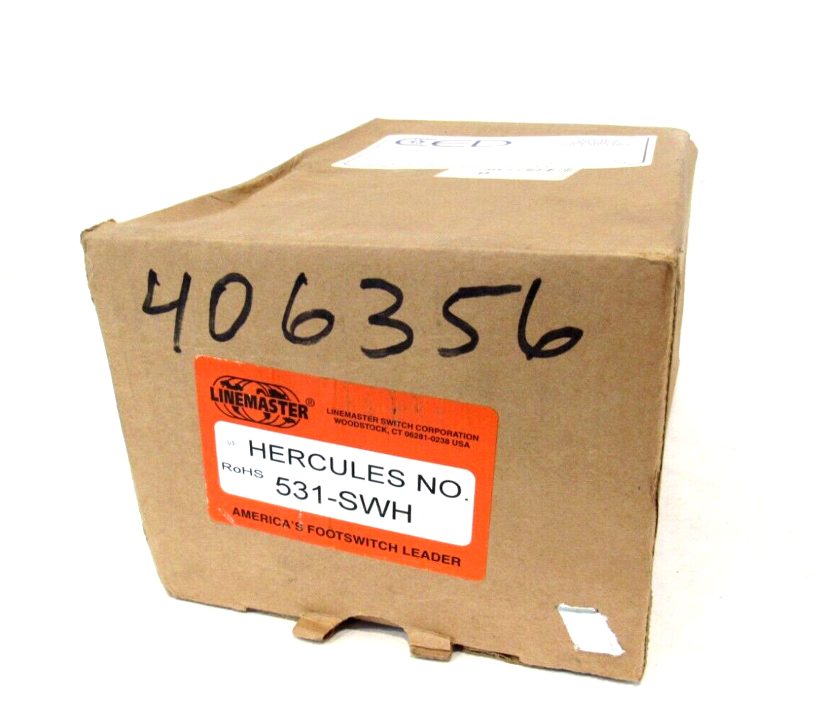 NEW LINEMASTER HERCULES 531-SWH FOOT SWITCH 531SWH - SB Industrial ...