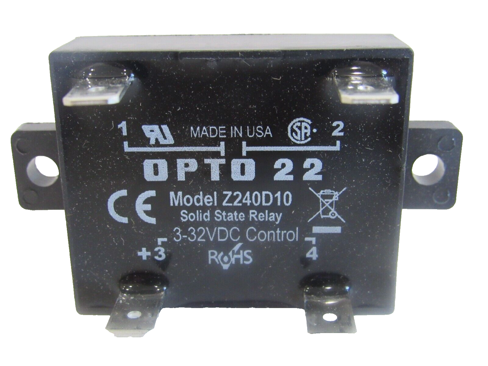 NEW LOT OF 3 OPTO 22 Z240D10 SOLID STATE RELAY 3-32VDC - SB Industrial ...