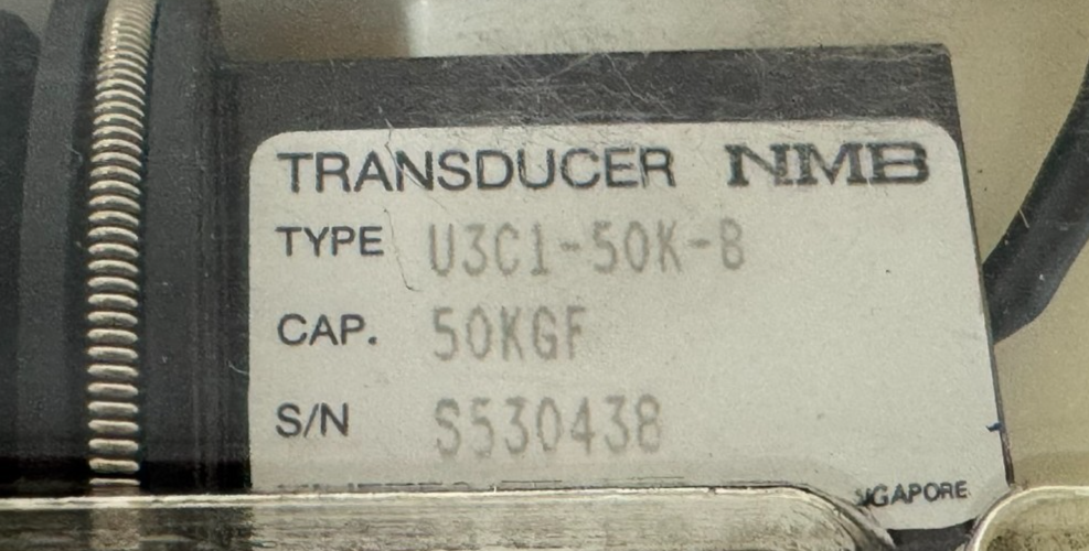 NEW MINEBEA CO. U3C1-50K-B LOAD CELL TRANSDUCER 50KGF - SB Industrial ...