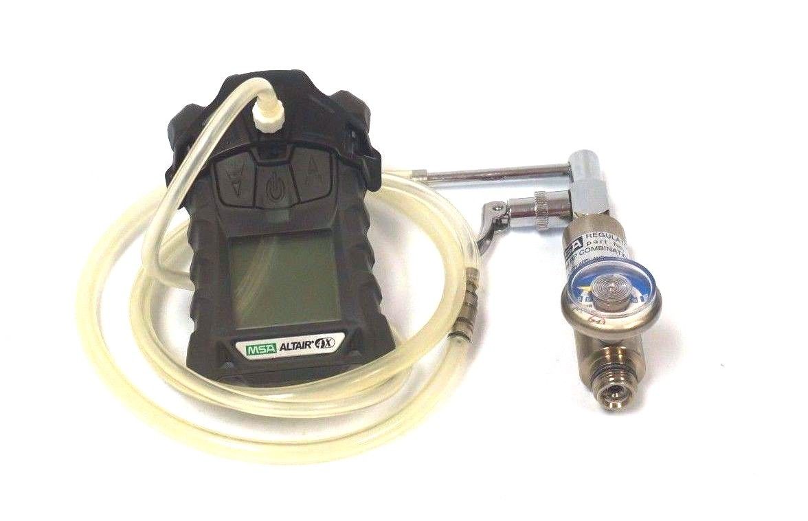 NEW MSA ALTAIR 4X GAS DETECTOR W/ 711175 DEMAND REGULATOR VALVE - SB ...