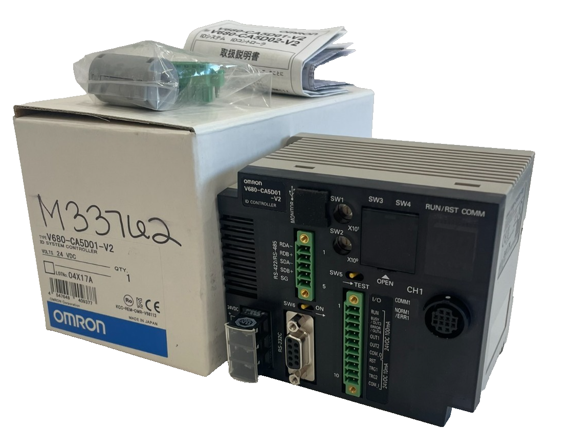NEW OMRON V680-CA5D01-V2 ID SYSTEM CONTROLLER 24VDC V680CA5D01V2 - SB ...