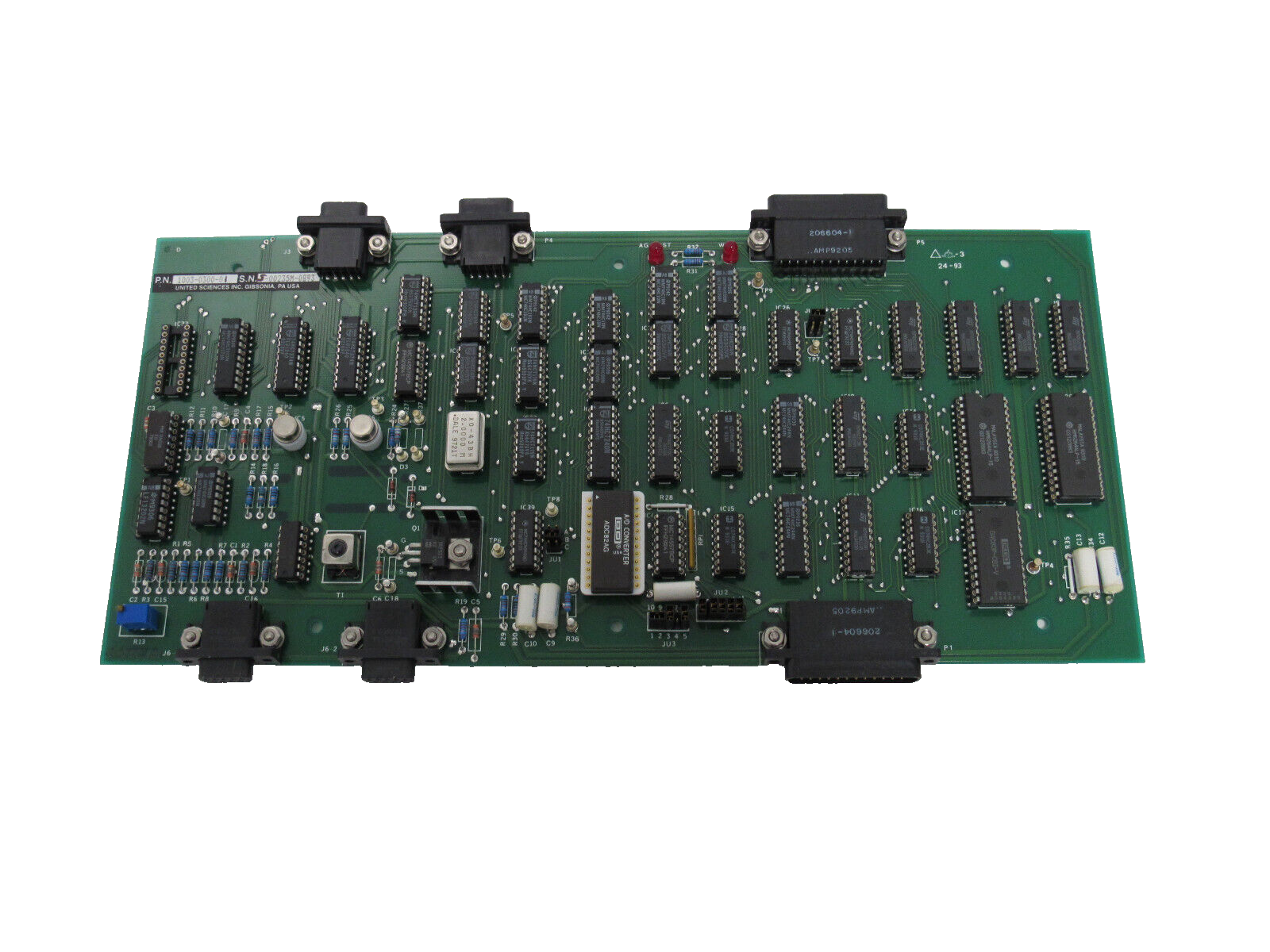 NEW UNITED SCIENCES 1003-0300-01 SIGNAL PROCESSOR BOARD 1003030001 - SB ...