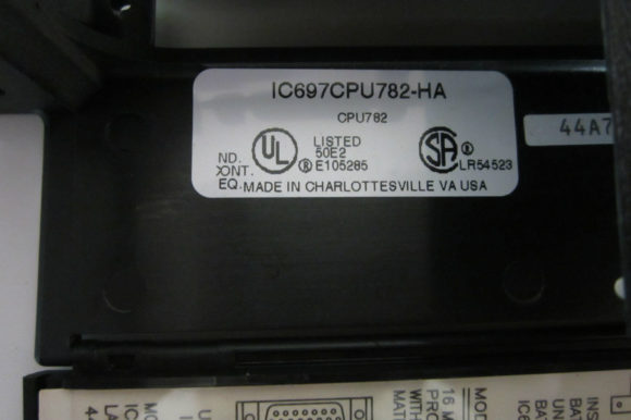 USED GE FANUC IC697CPU782 MODULE IC697CPU782HA - SB Industrial Supply, Inc.