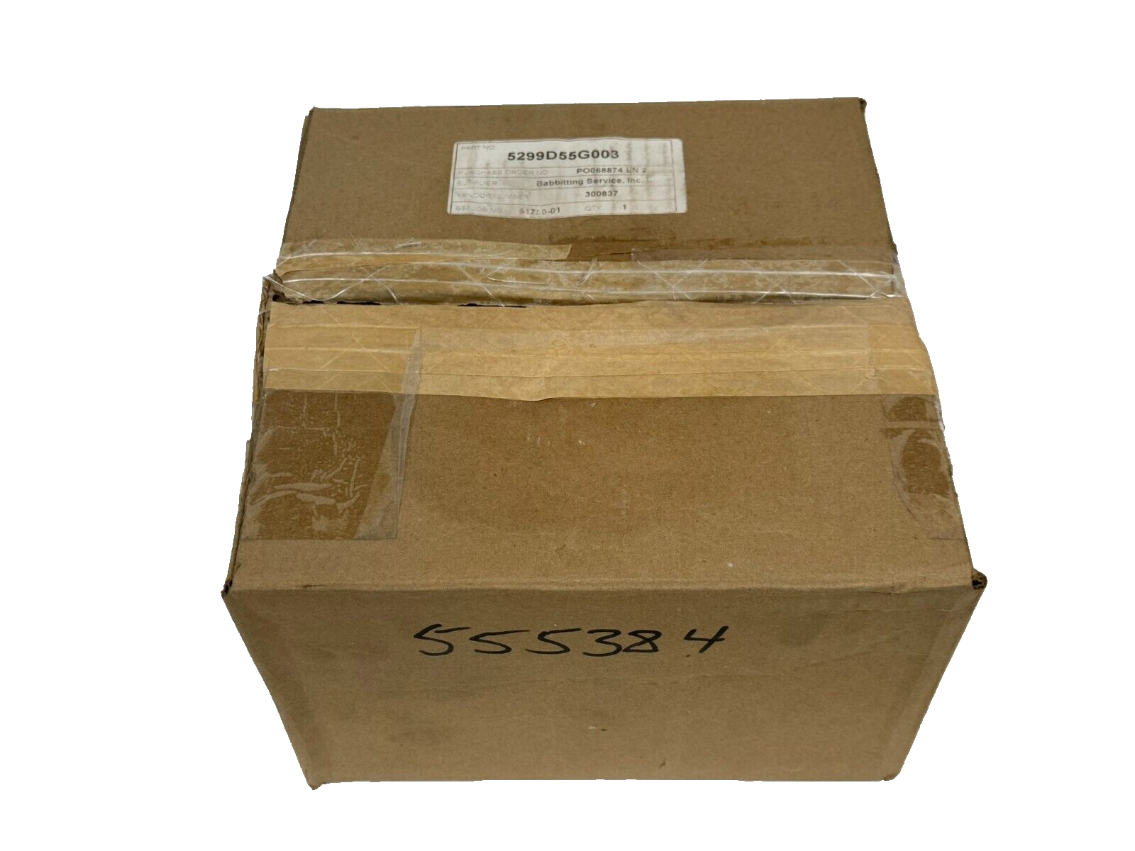 NEW BABBITTING BEARING 5299D55G003 JOURNAL BEARING - SB Industrial ...