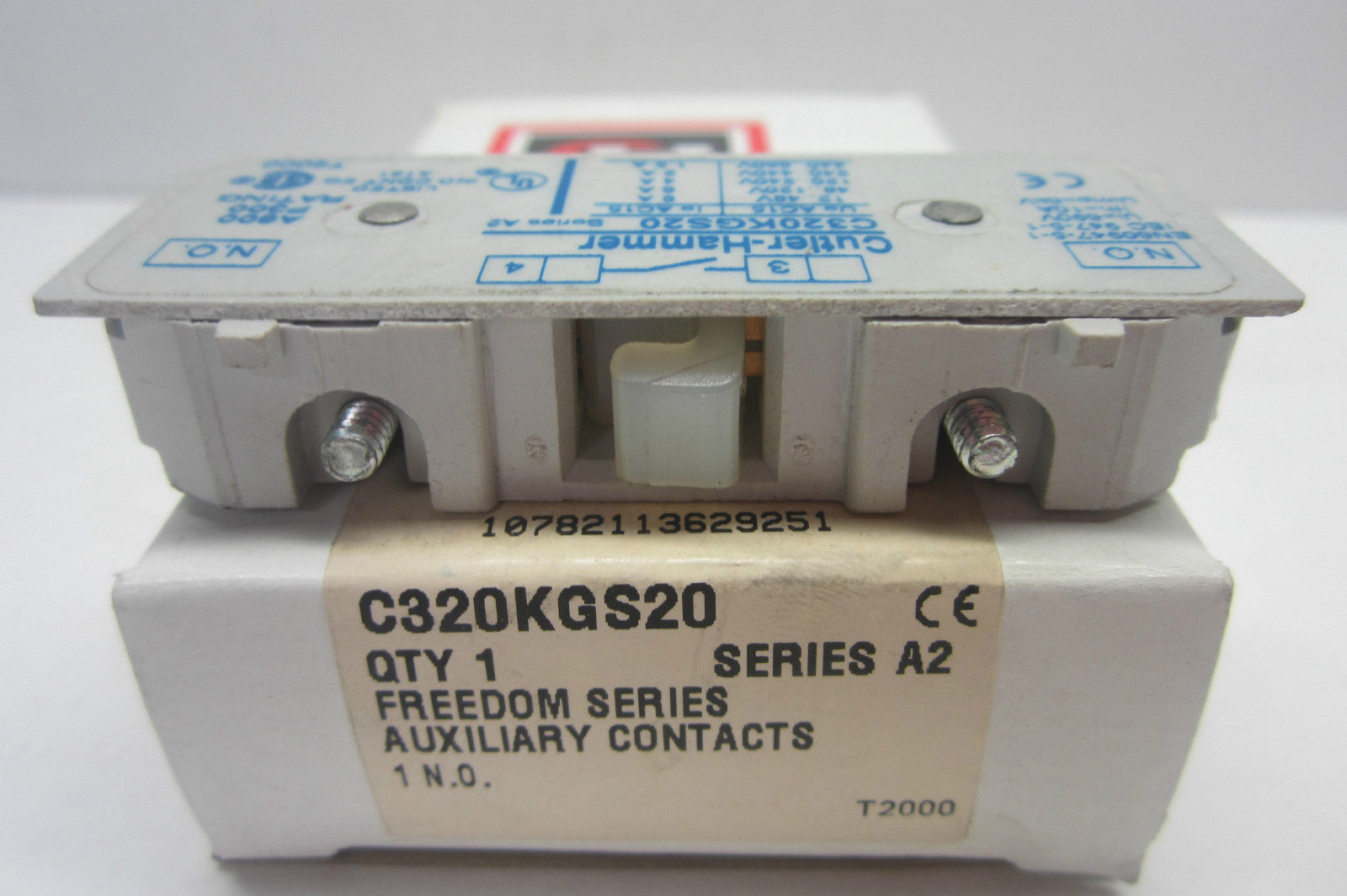 NEW CUTLER HAMMER C320KGS20 AUXILIARY CONTACT - SB Industrial Supply, Inc.