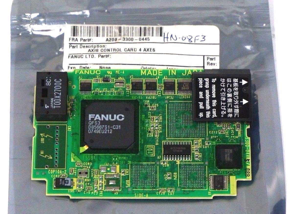 NEW FANUC A20B-3300-0445/08B AXIS CONTROL CARD A20B-3300-0445 – SB ...