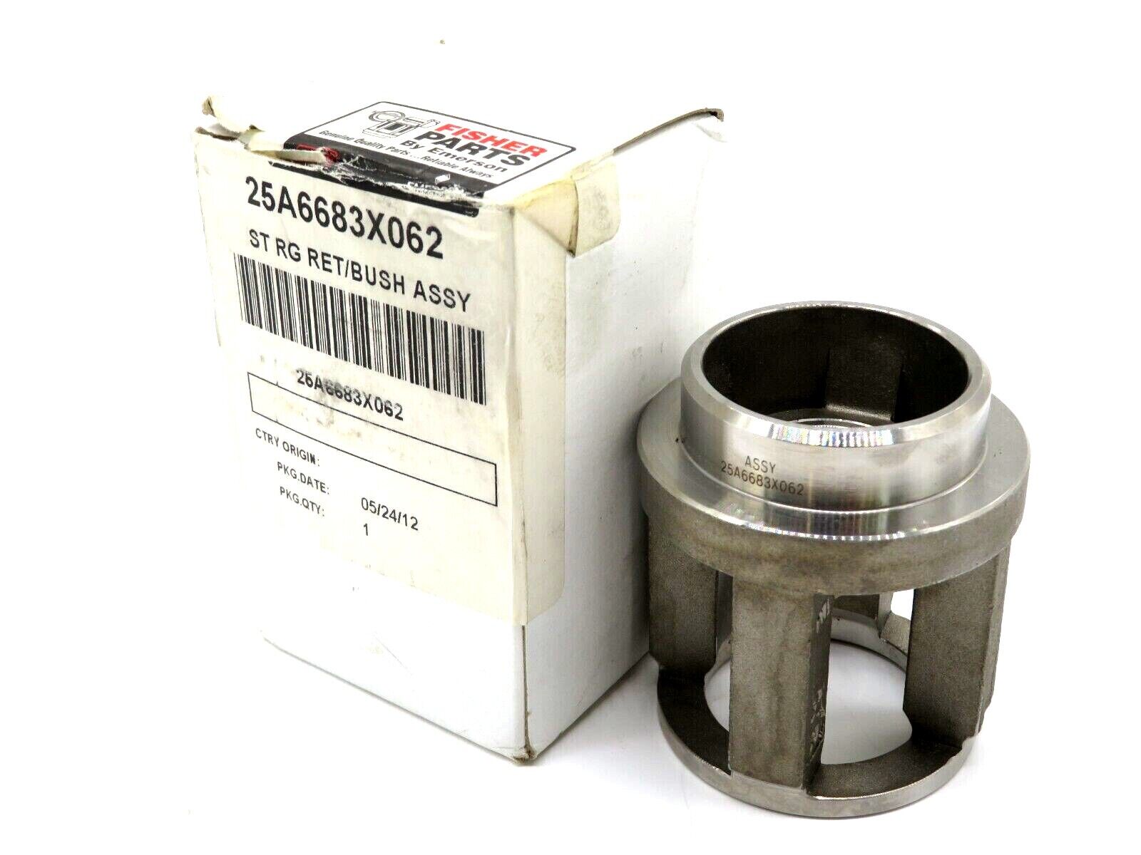 NEW FISHER 25A6683X062 RETAINER/BUSH ASSEMBLY - SB Industrial Supply, Inc.