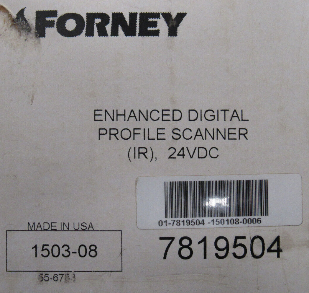 NEW FORNEY 7819504 IR FLAME DETECTOR - SB Industrial Supply, Inc.