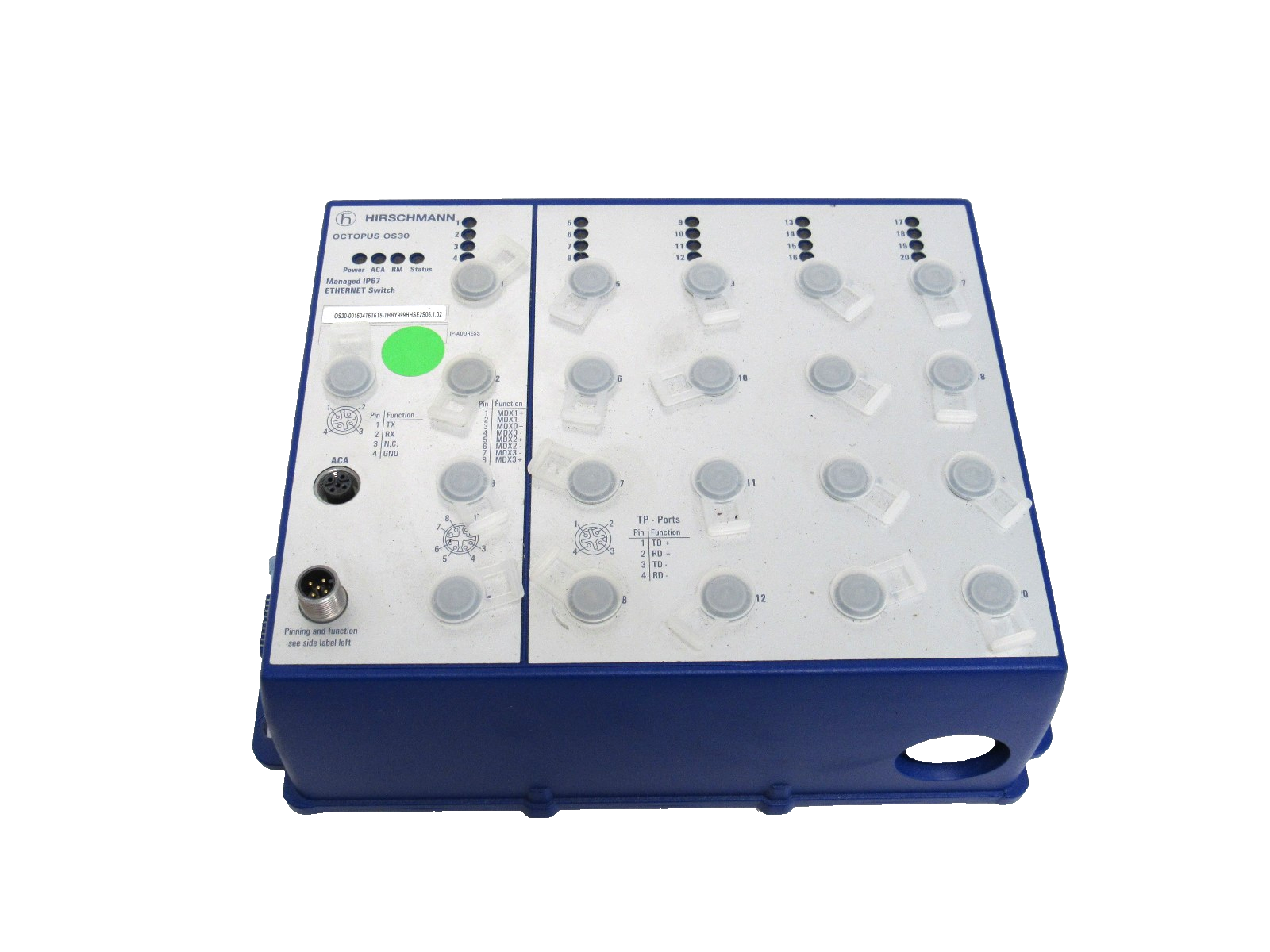 NEW HIRSCHMANN OCTOPUS OS30 ETHERNET SWITCH OS30-001604T6T6T5 ...