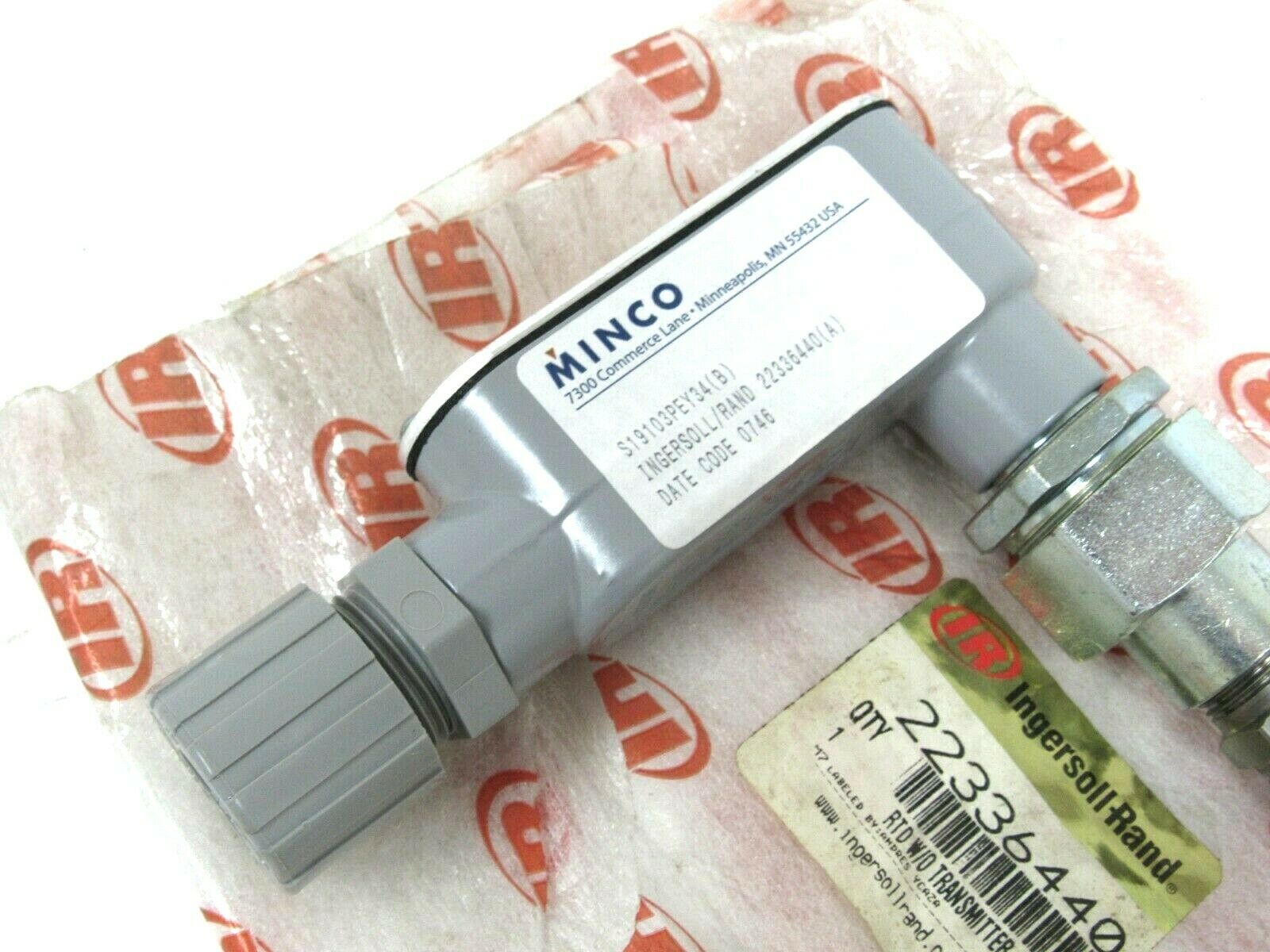 NEW INGERSOLL RAND IR 22336440 S19103PEY34 RTD W/O TRANSMITTER - SB ...