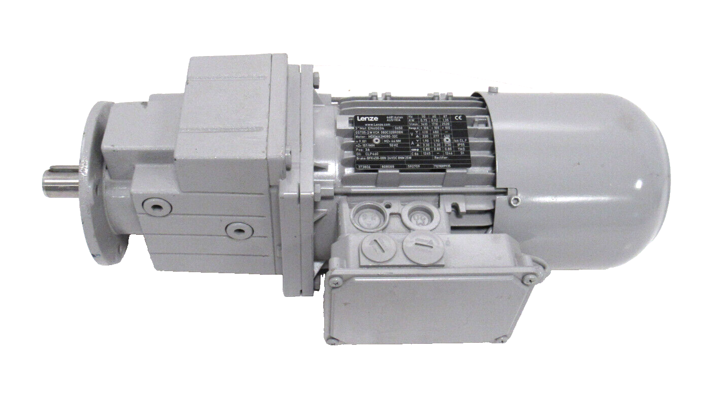 NEW LENZE GST05-2MVCK080C32BR08N GEAR MOTOR GST052MVCK080C32BR08N - SB ...