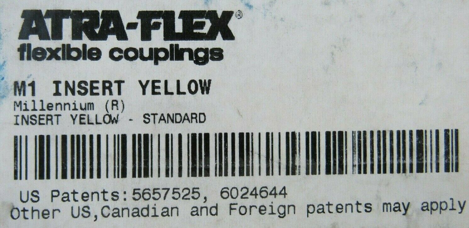 NEW LOT OF 3 ALTRA-FLEX M1 INSERT YELLOW - SB Industrial Supply, Inc.