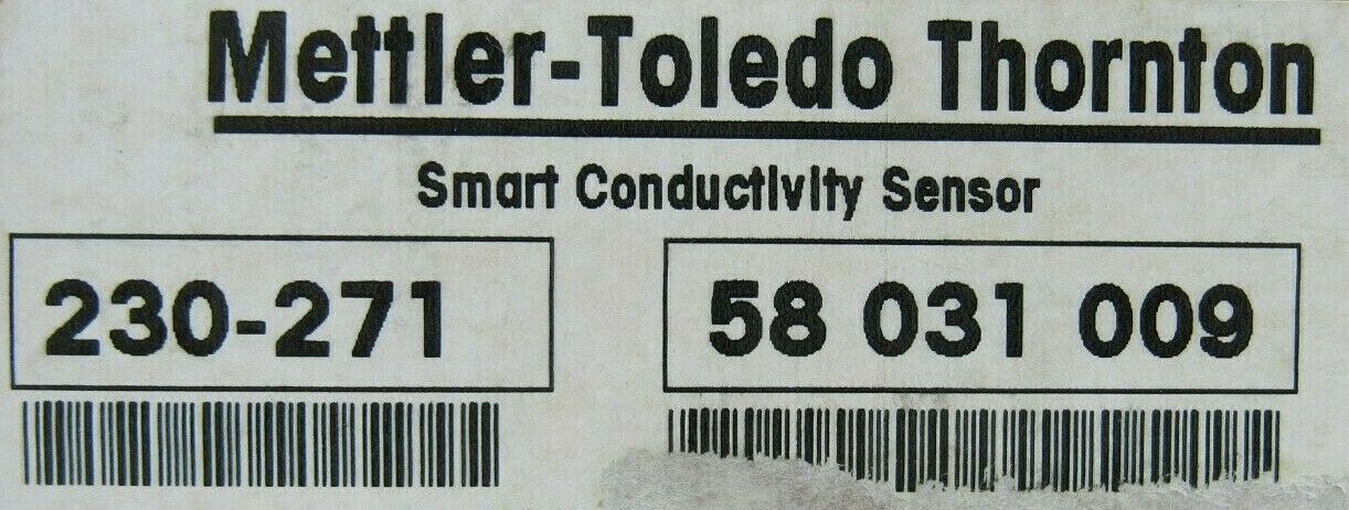 NEW METTLER TOLEDO 230-271 SMART CONDUCTIVITY SENSOR 58-031-009 230271 ...