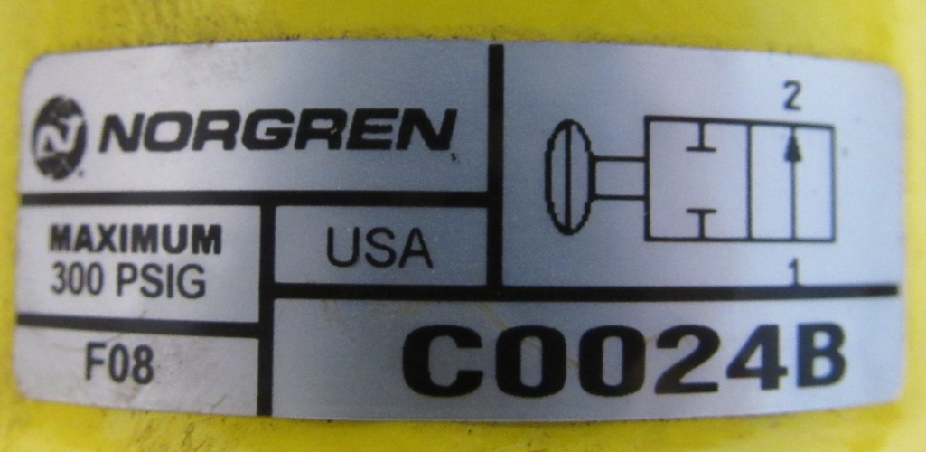 NEW NORGREN C0024B LOCKOUT VALVE W/MUFFLER - SB Industrial Supply, Inc.