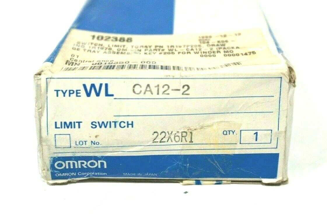 NEW OMRON WLCA12-2 LIMIT SWITCH WLCA122 - SB Industrial Supply, Inc.