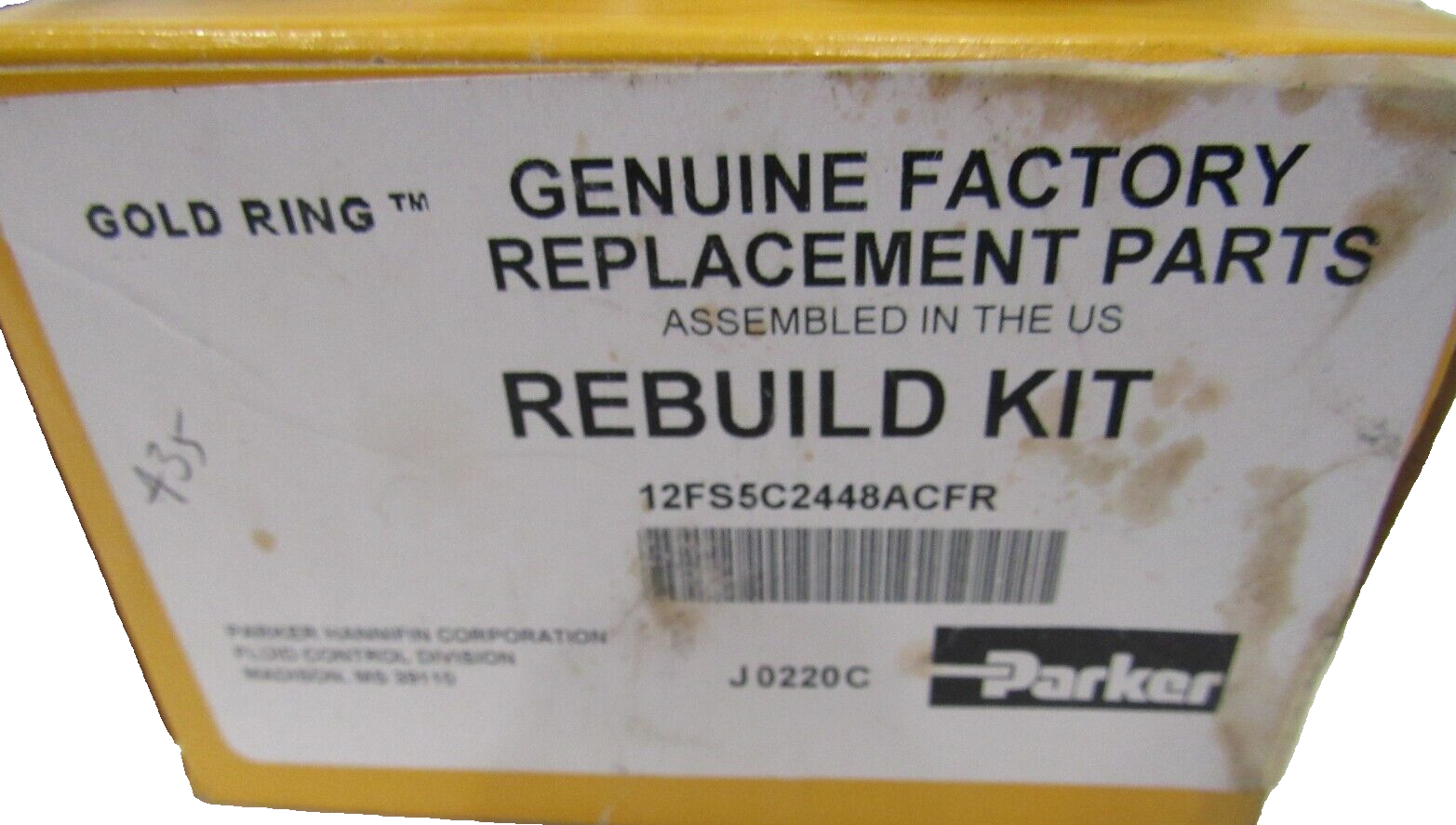 NEW PARKER 12FS5C2448ACFR REBUILD KIT - SB Industrial Supply, Inc.