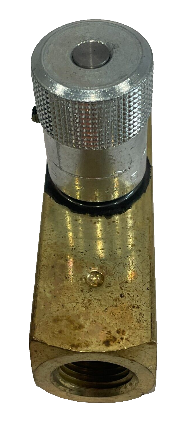 NEW PARKER F800-B11 FLOW CONTROL VALVE 1/2" NPT BRASS F800B11 - SB ...