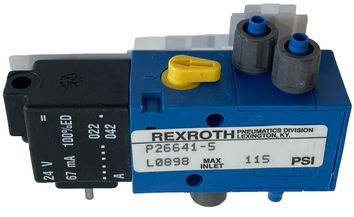 NEW REXROTH P-026641-00005 SOLENOID VALVE P02664100005 - SB Industrial ...