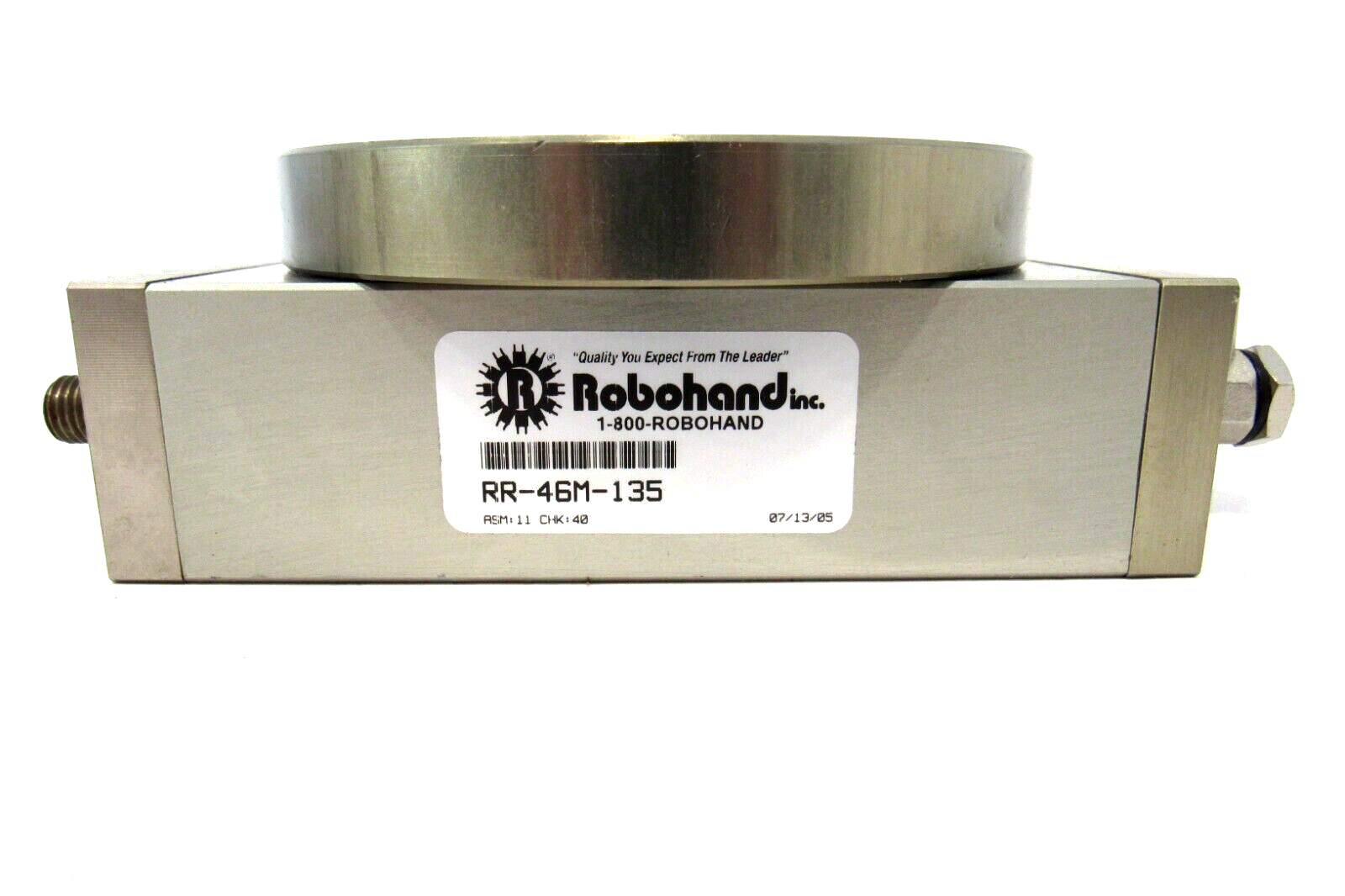 NEW ROBOHAND RR-46M-135 ROTARY ACTUATOR RR46M135 - SB Industrial Supply ...