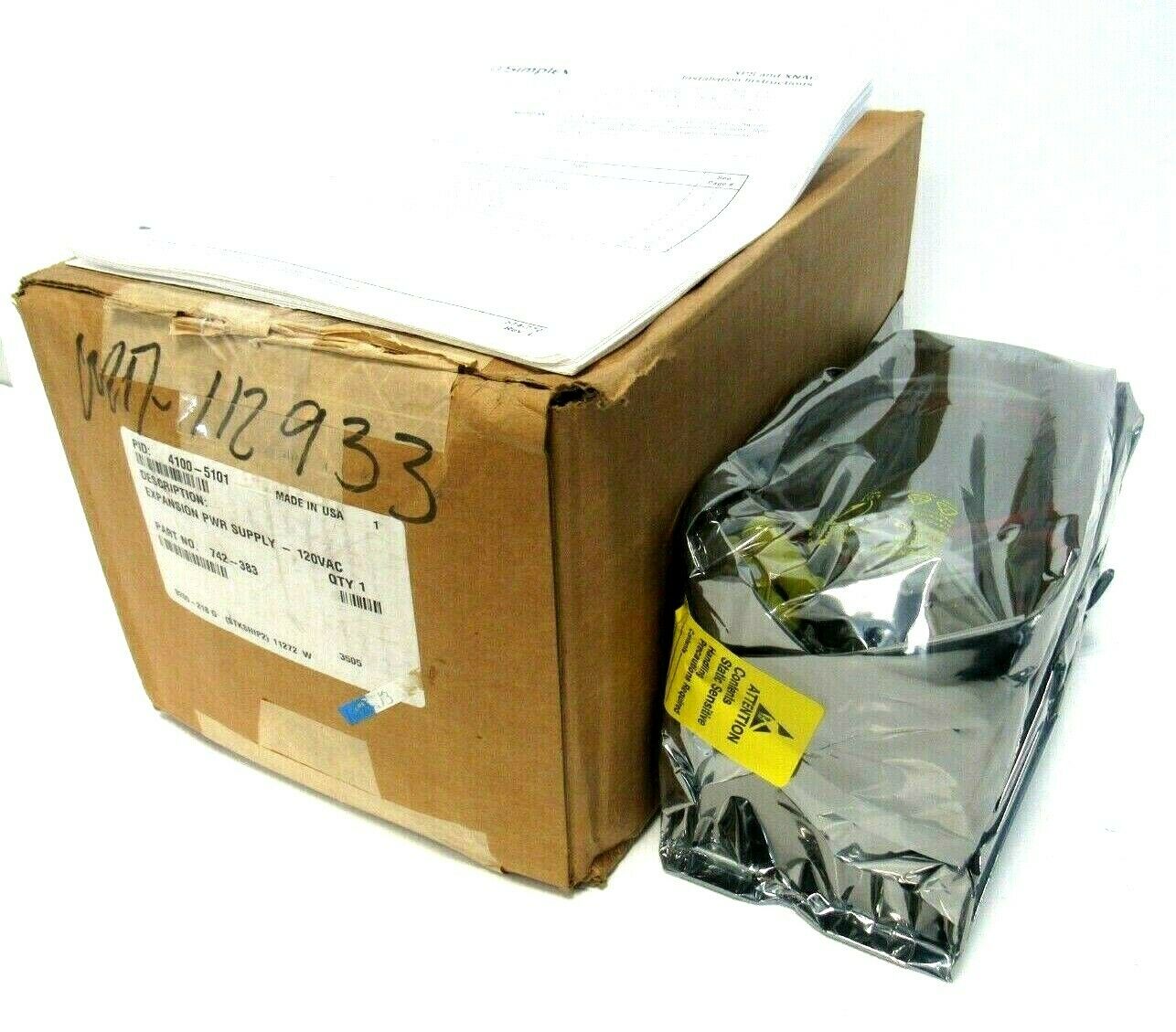 NEW SIMPLEX 742-383 EXPANSION POWER SUPPLY 120VAC 4100-5101 742383 - SB ...