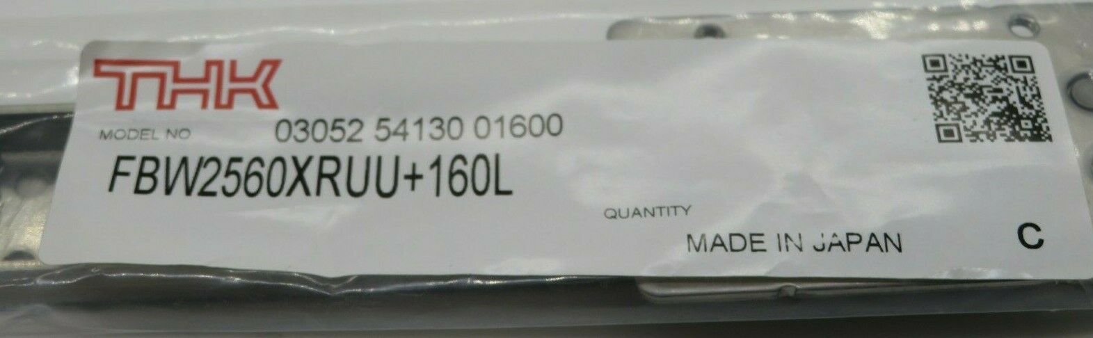 NEW THK FBW2560 LINEAR GUIDE BLOCK FBW2560XRUU+160L - SB Industrial ...