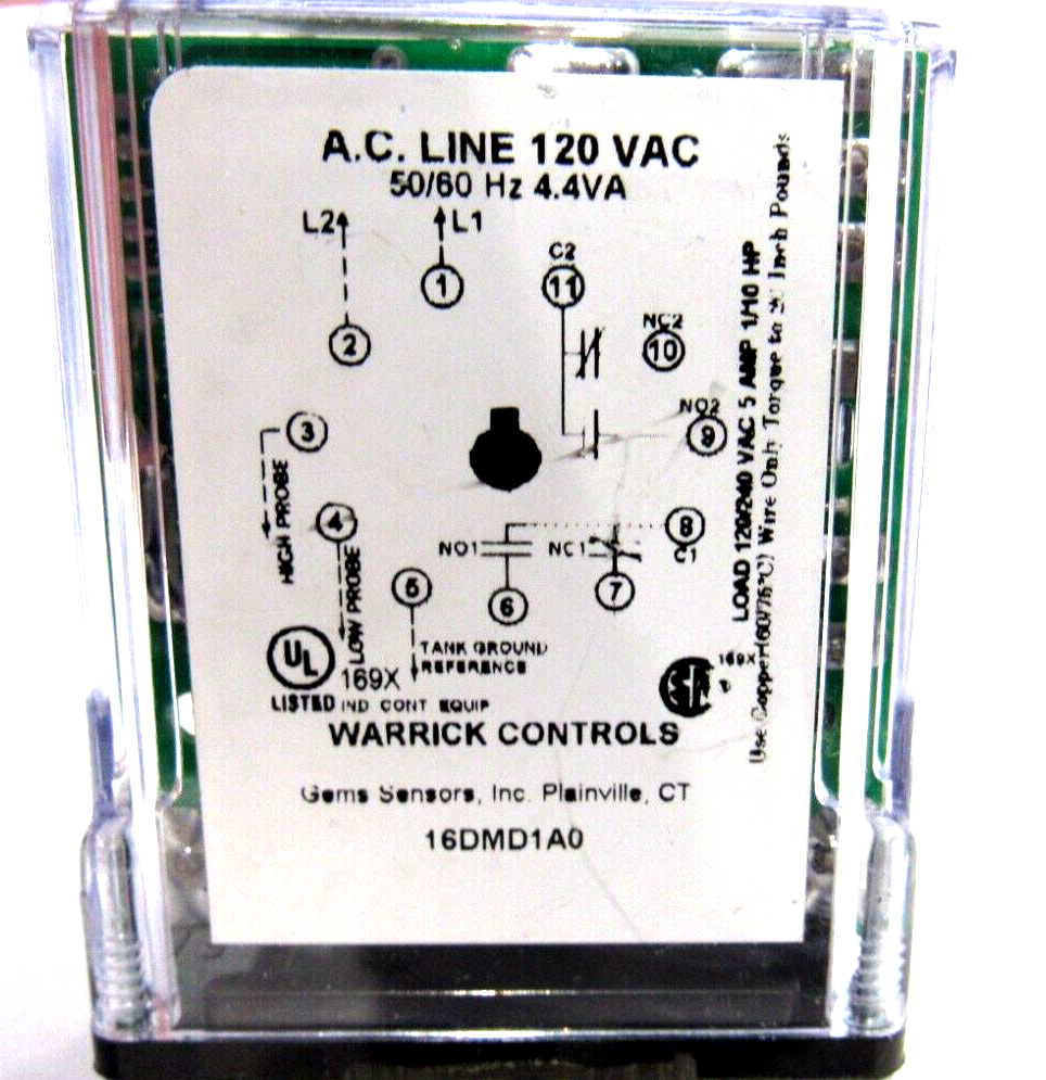 NEW WARRICK CONTROLS 16DMD1A0 CONTROL MODULE 16DMD1A0 - SB Industrial ...
