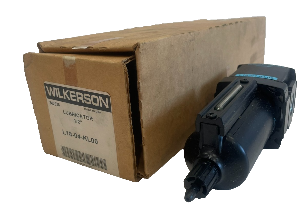 NEW WILKERSON L18-04-KL00 LUBRICATOR 1/2" L1804KL00 - SB Industrial ...