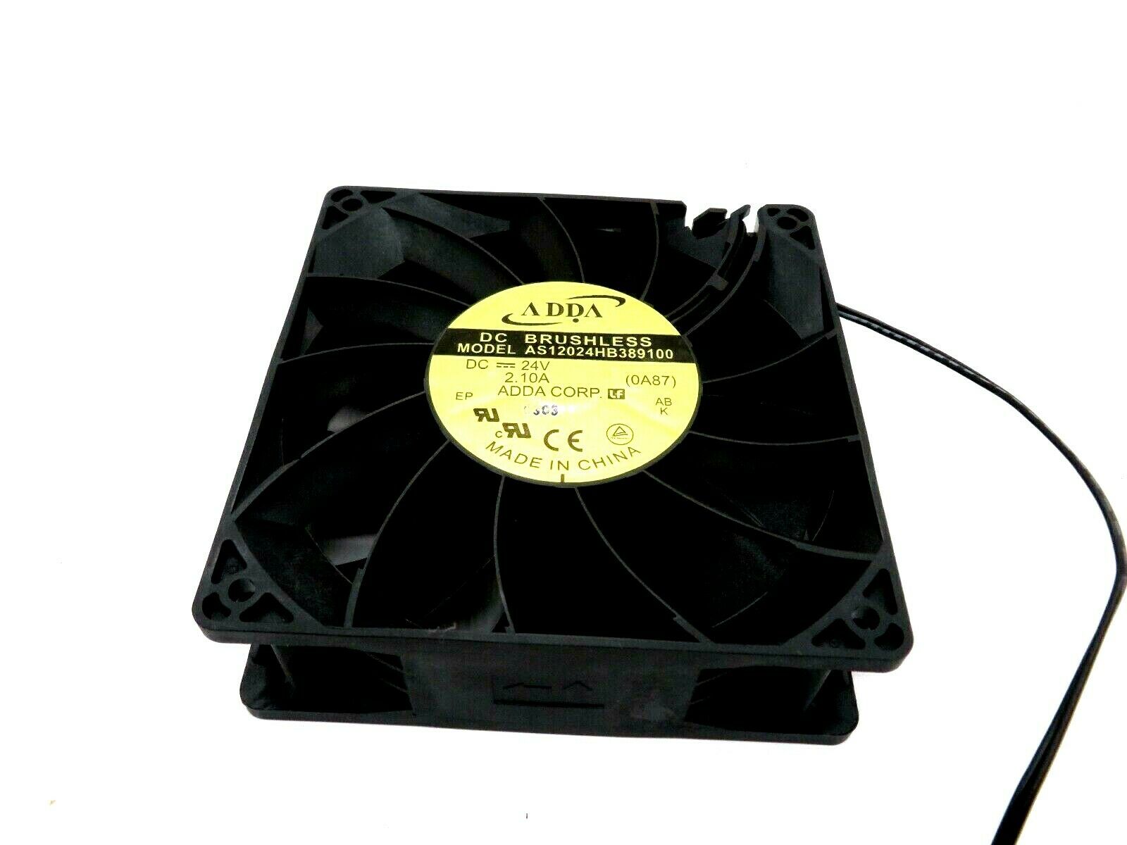 NEW ADDA AS12024HB389100 DC BRUSHLESS FAN 24V 2.10A - SB Industrial ...