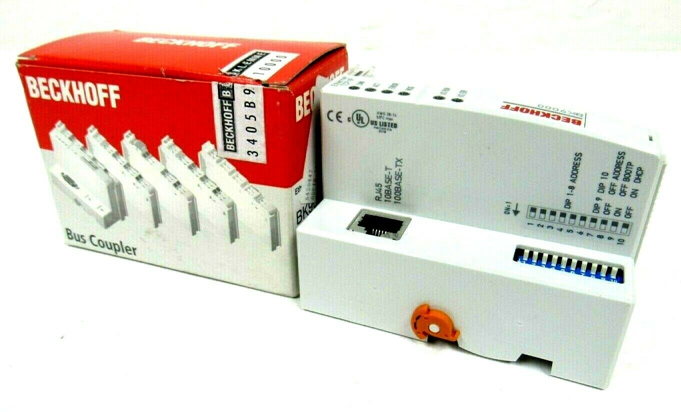 NEW BECKHOFF BK9000 ETHERNET COUPLER 6420447 – SB Industrial Supply, Inc.