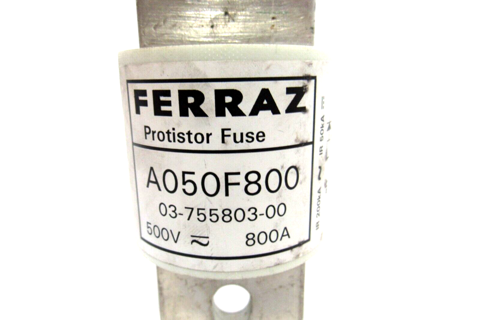 NEW FERRAZ SHAWMUT A050F800 PROTISTOR FUSE - SB Industrial Supply, Inc.
