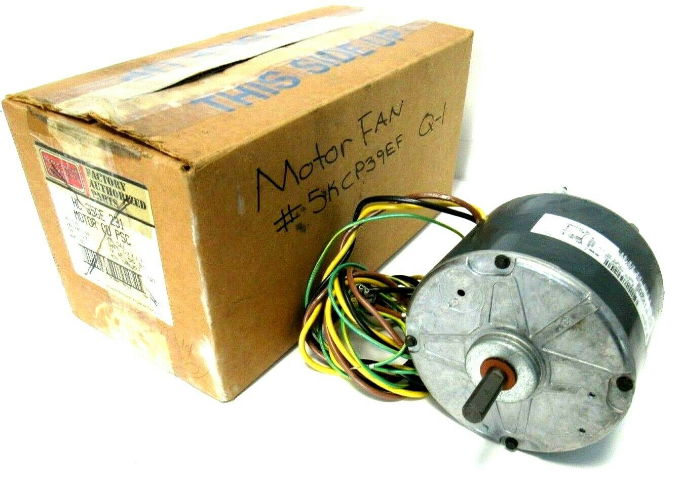 NEW GE 5KCP39EFP122AS FAN MOTOR 1/8HP 208-230V HC35GE231A - SB ...