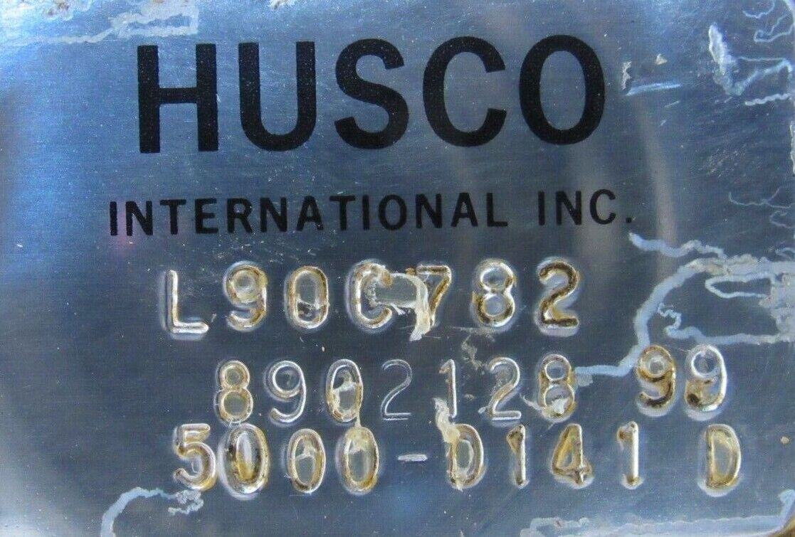 NEW HUSCO L90C782 SPOOL VALVE 5000-D141D 8902128-99 - SB Industrial ...