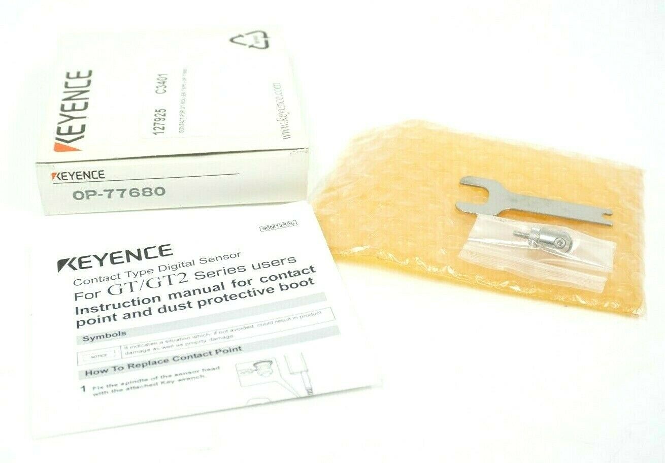 NEW KEYENCE OP-77680 ROLLER SENSOR HEAD OP77680 - SB Industrial Supply ...