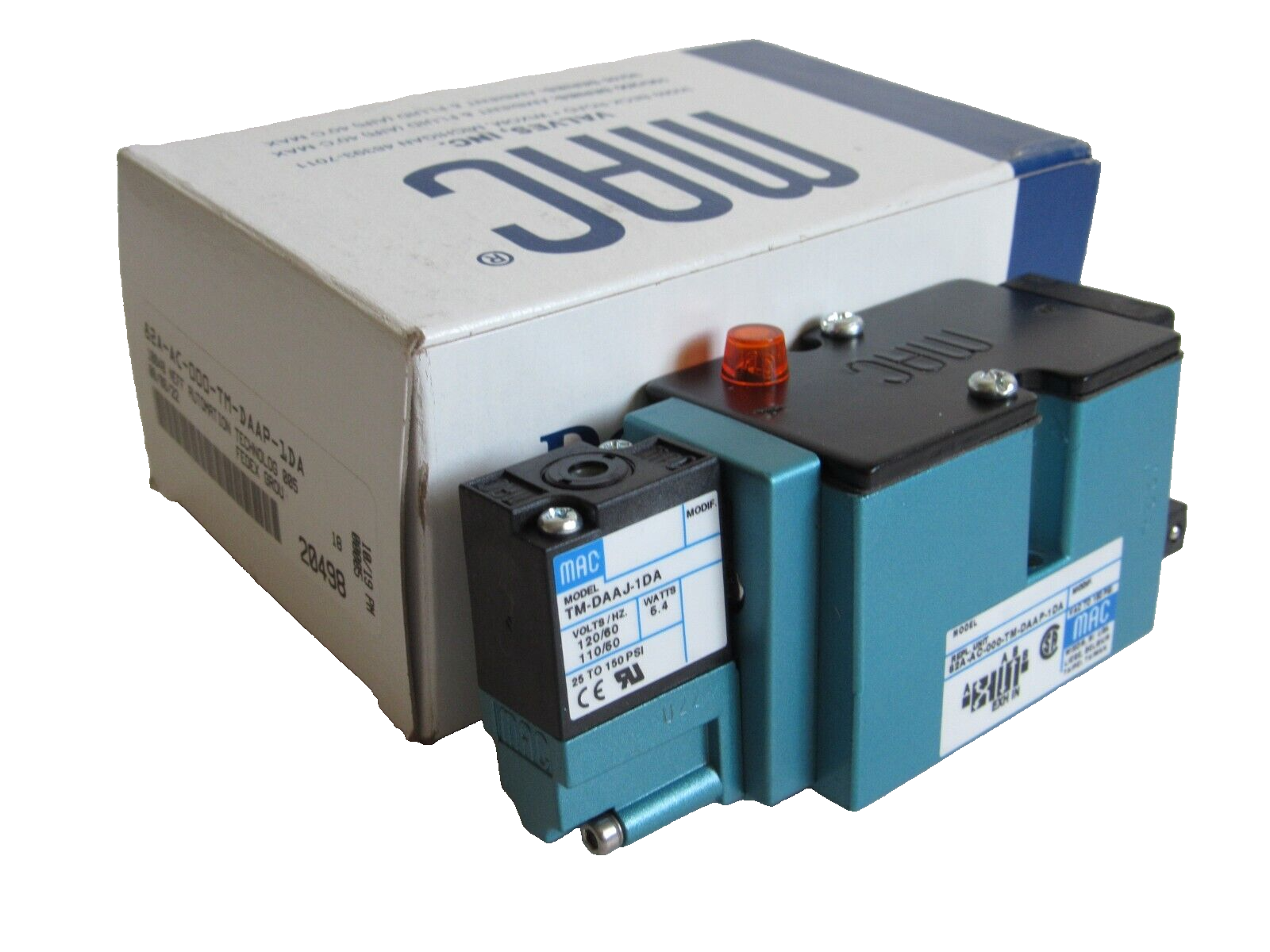 NEW MAC VALVES 82A-AC-000-TM-DAAP-1DA SOLENOID VALVE 82AAC000TMDAAP1DA ...