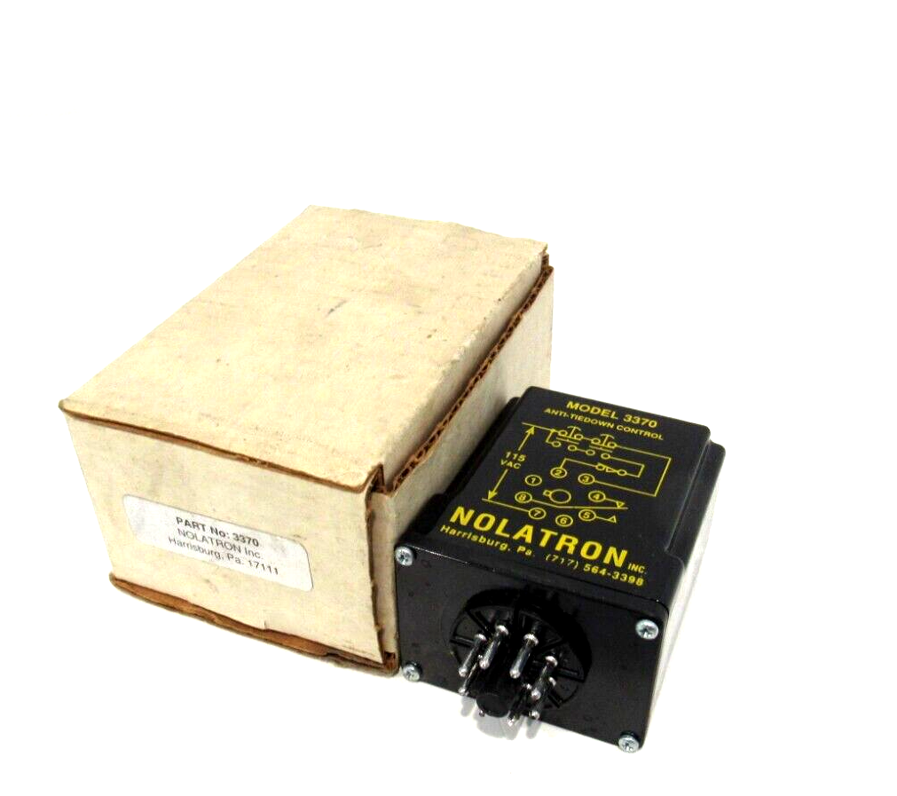 NEW NOLATRON 3370 TIME DELAY RELAY - SB Industrial Supply, Inc.
