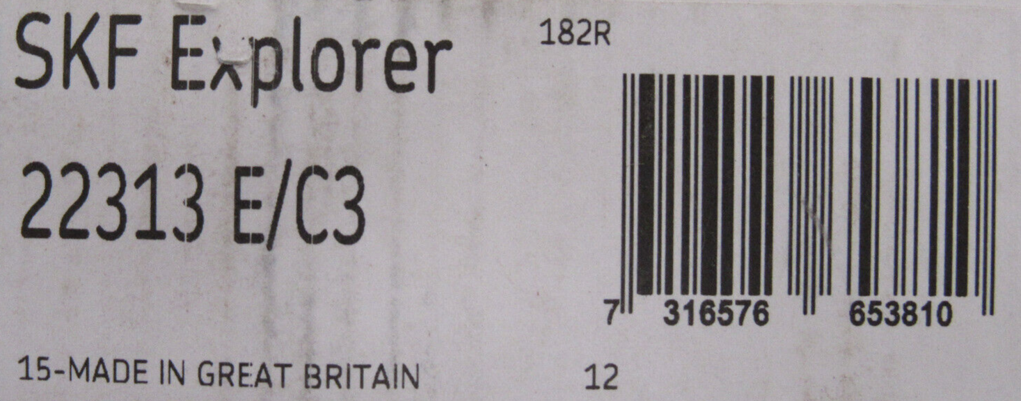 NEW SKF 22313 E/C3 ROLLER BEARING 22313EC3 - SB Industrial Supply, Inc.