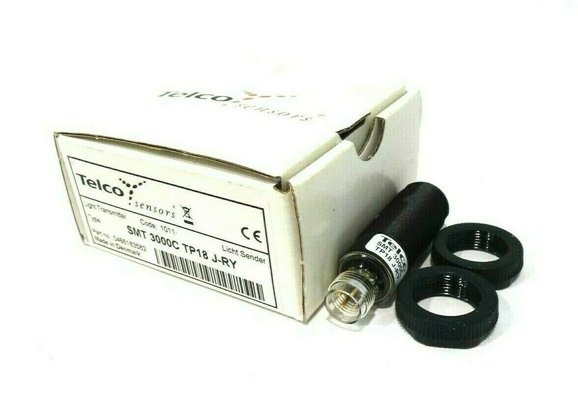 NEW TELCO SMT 300C TP18 J-RY PROXIMITY SENSOR 0466183582 SMT300CTP18JRY ...