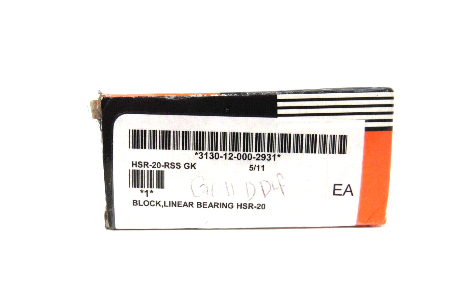 NEW THK HSR-20 BEARING BLOCK HSR-20-RSS GK HSR20 - SB Industrial Supply ...