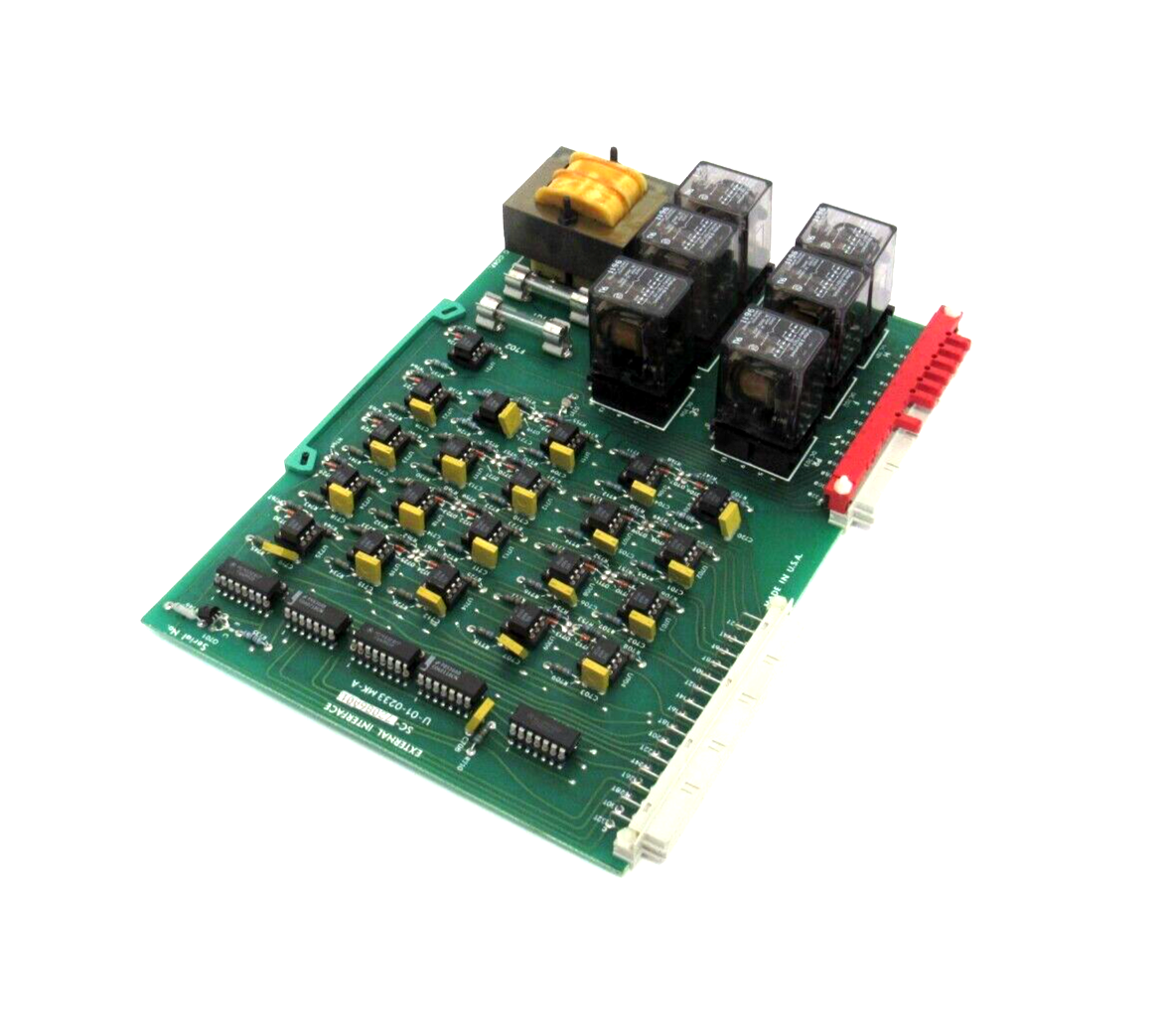 REFURBISHED AJAX MAGNETHERMIC SC-72086A01 INTERFACE BOARD U010233 MK-A ...