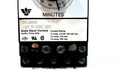 USED EAGLE SIGNAL CONTROLS BR110A601 ELECTRIC RESET TIMER - SB ...