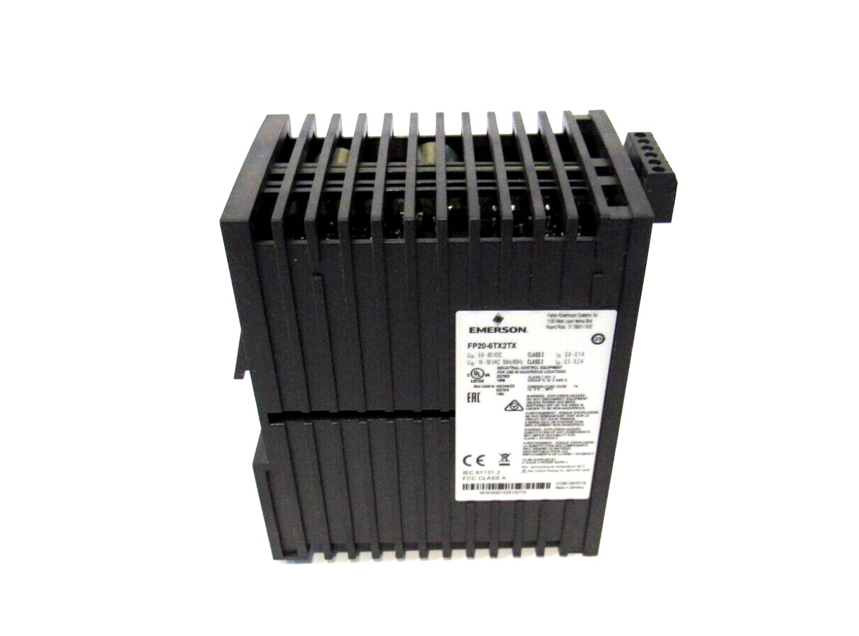 USED EMERSON FP20-6TX2TX NETWORK SWITCH FP206TX2TX - SB Industrial ...