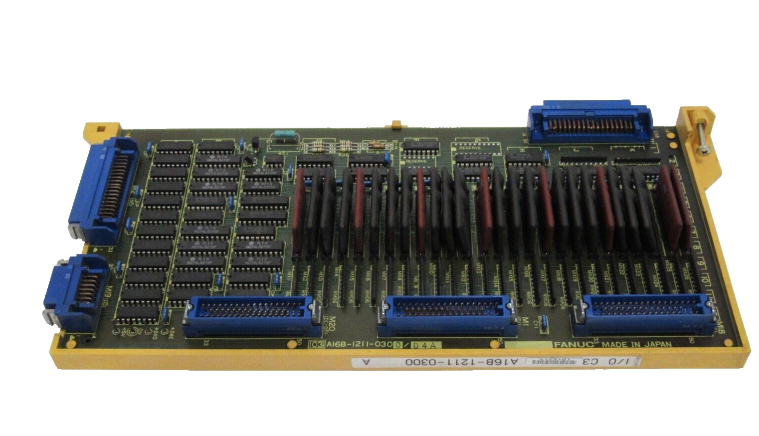 USED FANUC A16B-1211-0300/04A I/O BOARD A16B1211030004A - SB Industrial ...