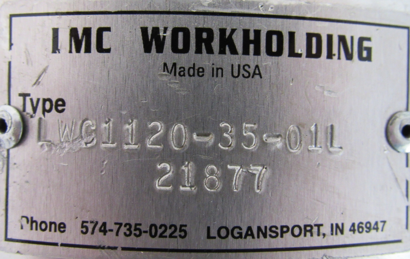 USED LMC WORKHOLDING LWC1120-35-011 ACTUATOR CYLINDER 21877 ...