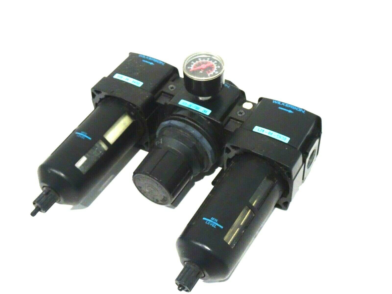 USED WILKERSON L28-04-LK00 LUBRICATOR-REGULATOR-FILTER F28-04-SK000 R28 ...