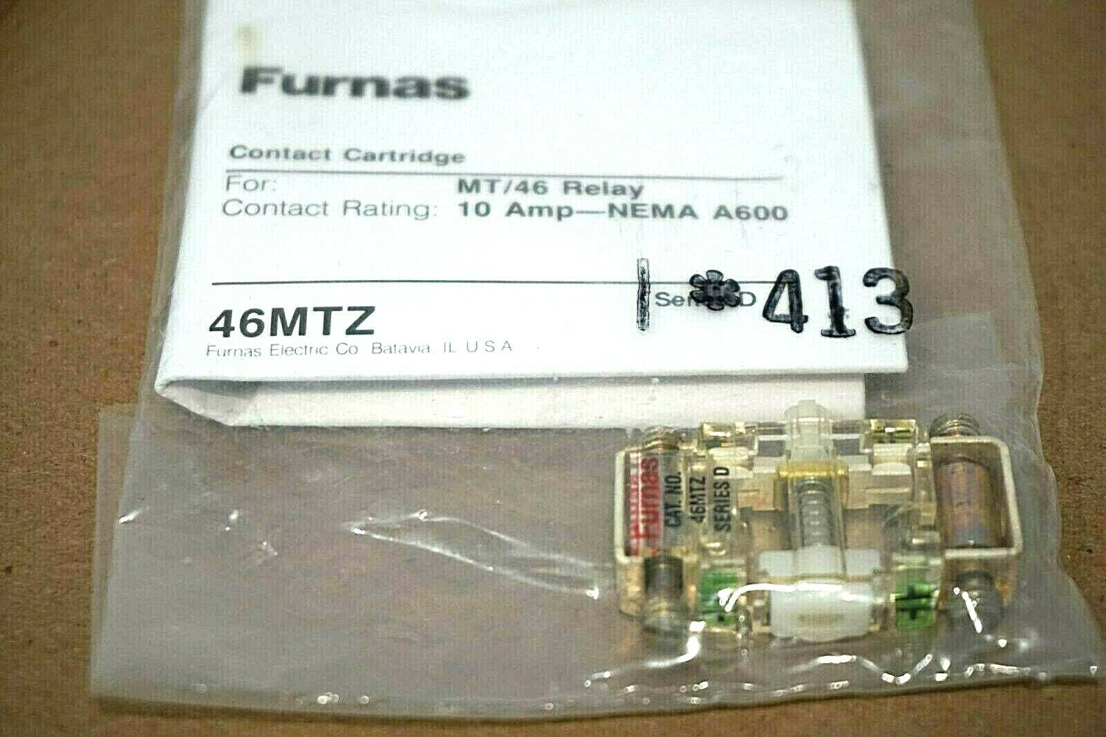 3 NEW FURNAS ELECTRIC 46MTZ CONTACT CARTRIDGES - SB Industrial Supply, Inc.