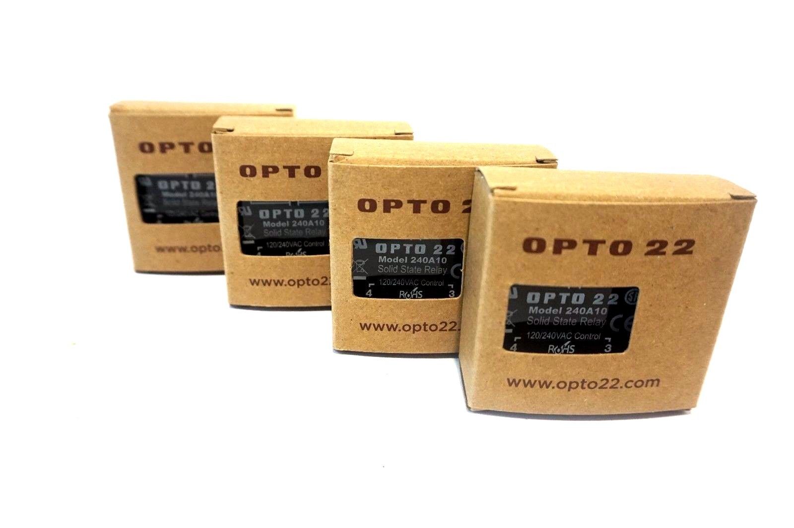 4 NEW OPTO 22 240A10 SOLID STATE RELAY - SB Industrial Supply, Inc.