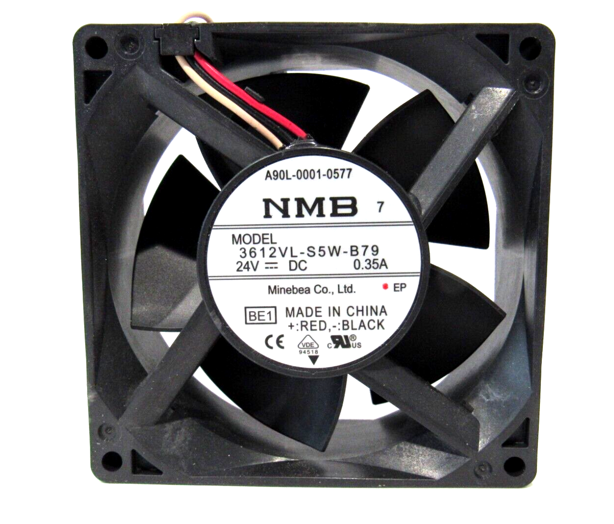 LOT OF 3 NEW NMB 3612VL-S5W-B79 FANS 3612VLS5WB79 - SB Industrial ...